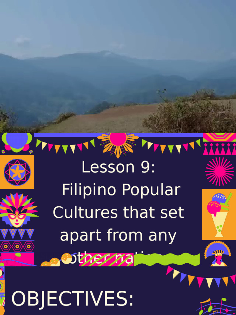 Filipino Popular Culture and Traditions | PDF