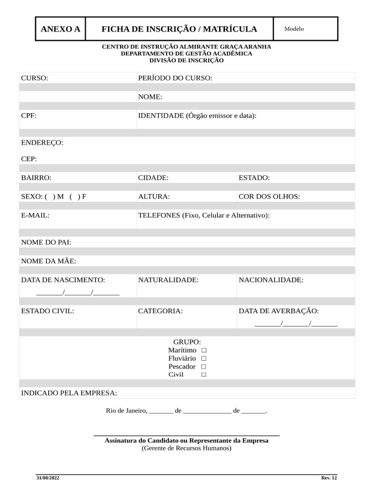 3 - Anexos Cfaq e Esep | PDF