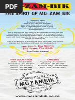 Mozambik Restaurant Menu & Prices | PDF | Curry | Steak