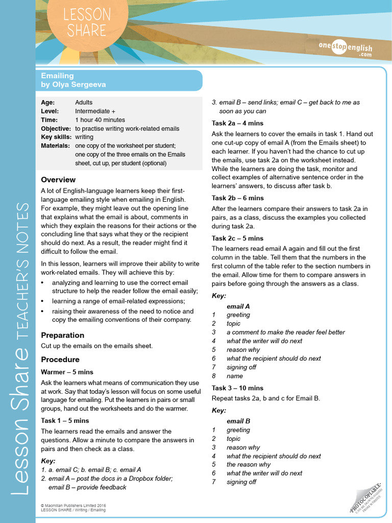 OSE Lesson Share Oct 2016 | PDF | Human Communication | Learning