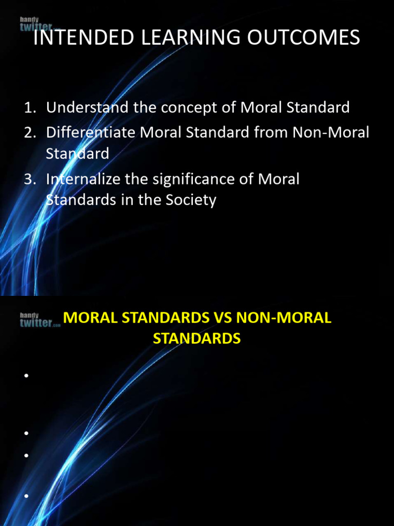 Understanding Moral vs Non-Moral Standards | PDF | Morality | Psychology