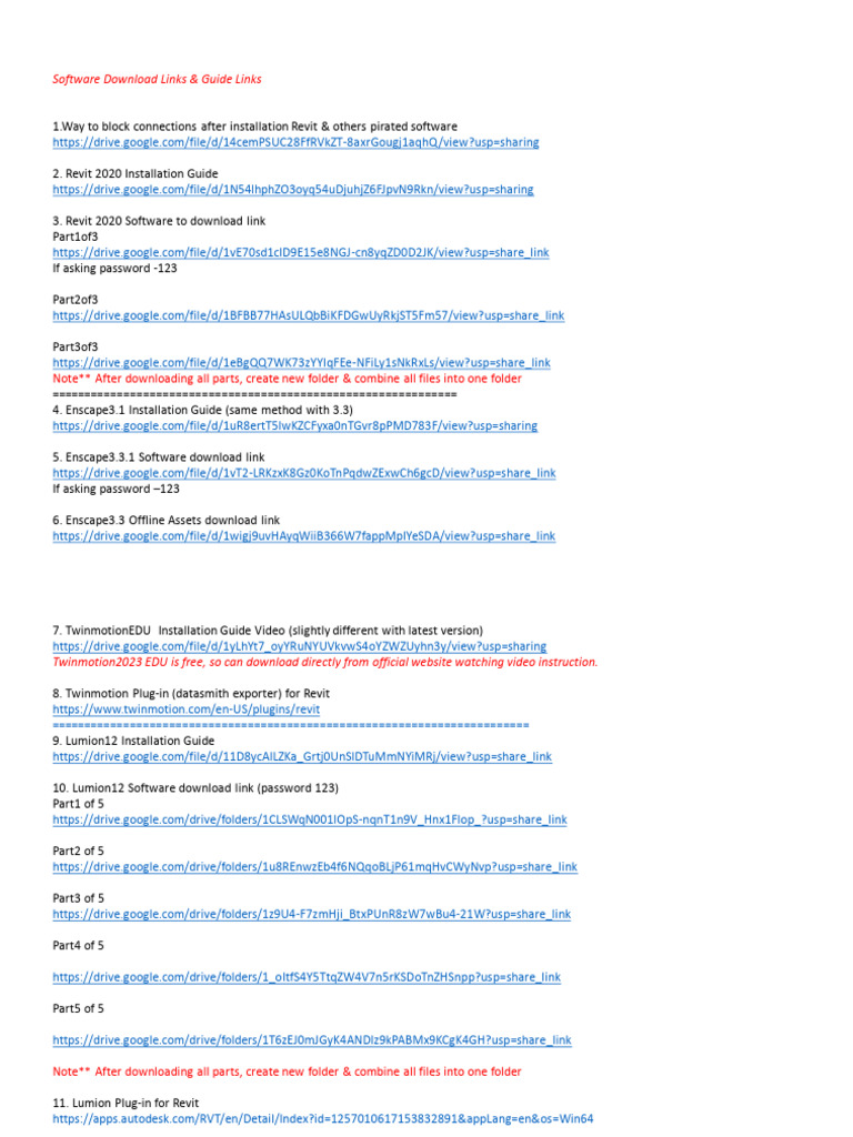Installation Guides & Software Links | PDF | Operating System ...
