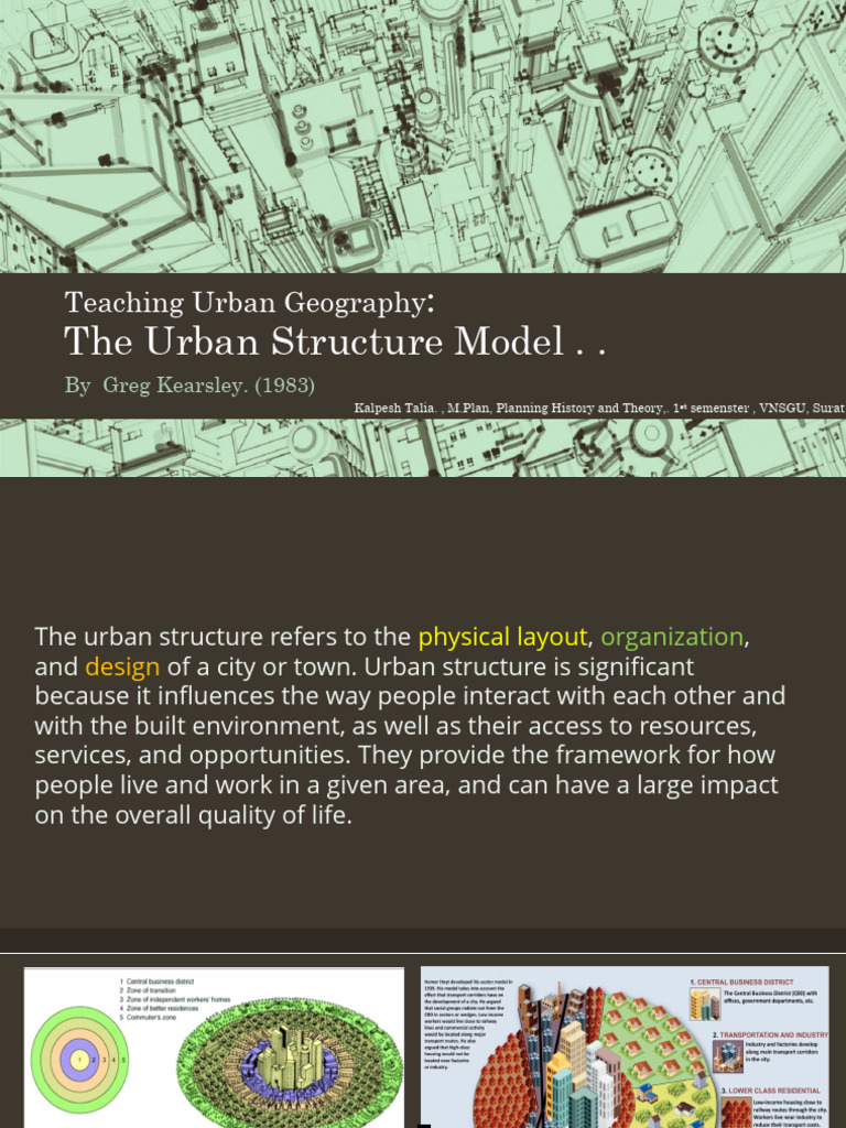 Revised Urban Structure Kearsley | PDF | Urban Sprawl | Suburb