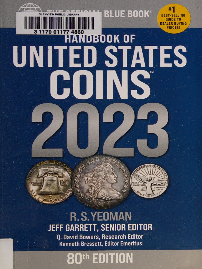 Handbook of United States Coins 2023 (Blue Book) (Official -- R S ...