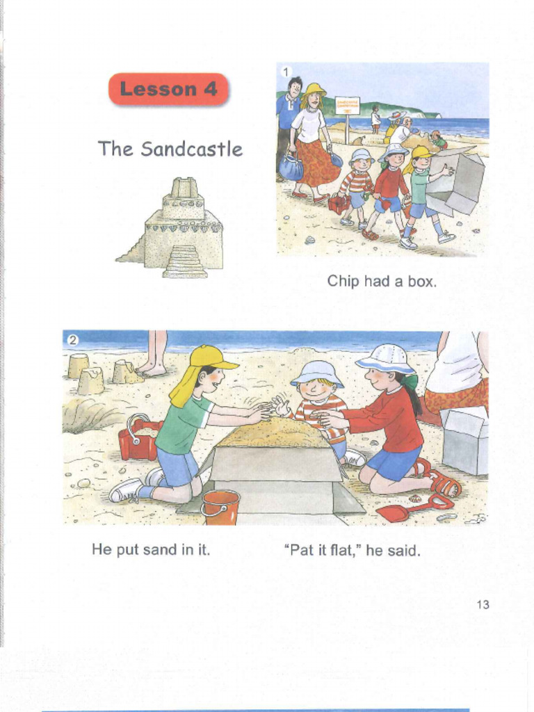 Lesson4 The Sandcastle | PDF