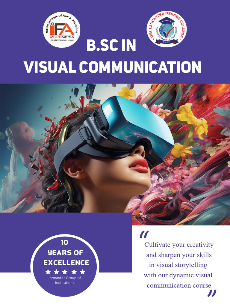 B SC in Visual Communication-Compressed | PDF | Communication | Information