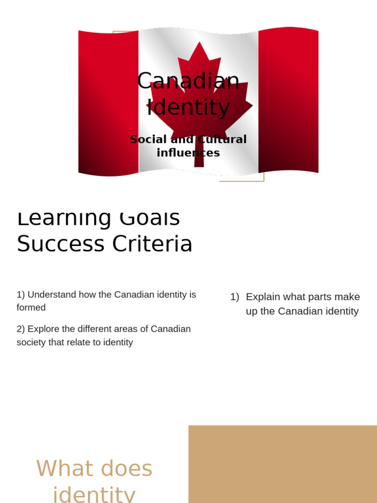 Understanding Canadian Identity Factors | PDF | Multiculturalism ...