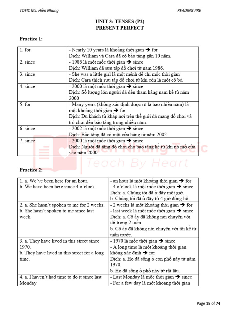 Toeic Pre Reading Unit 3 | PDF