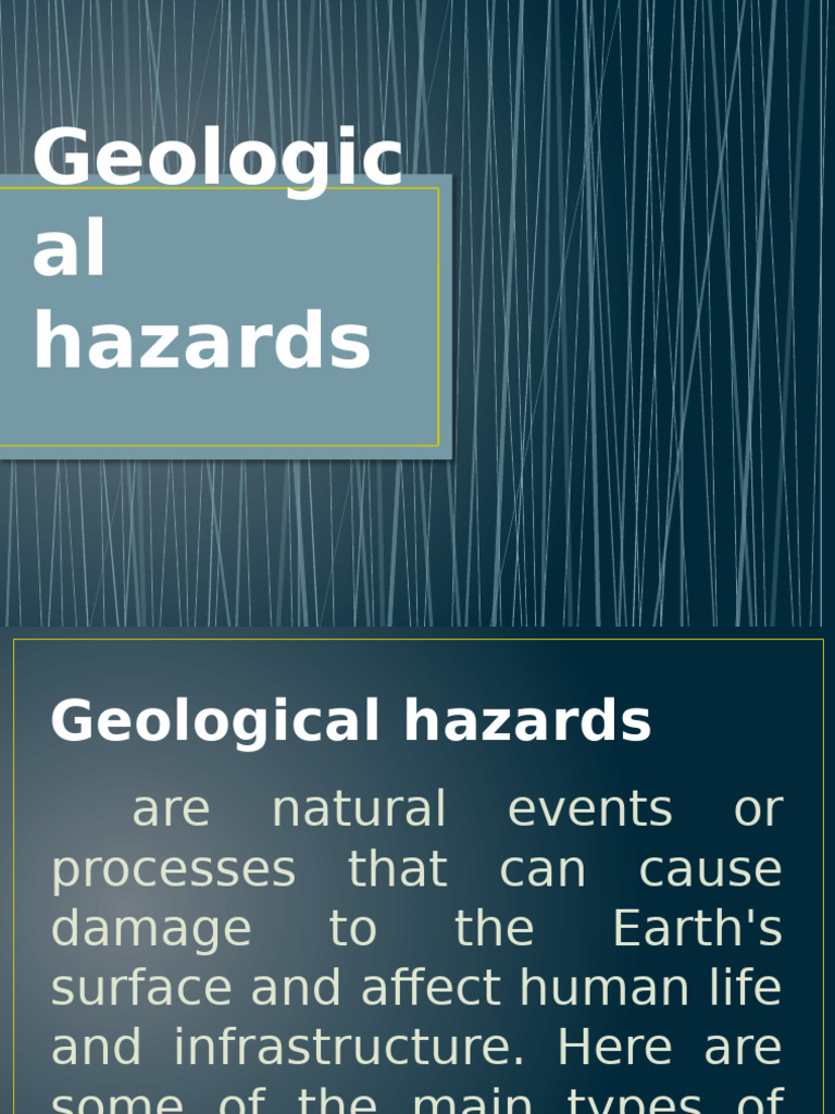 Understanding Geological Hazards | PDF | Volcano | Earthquakes