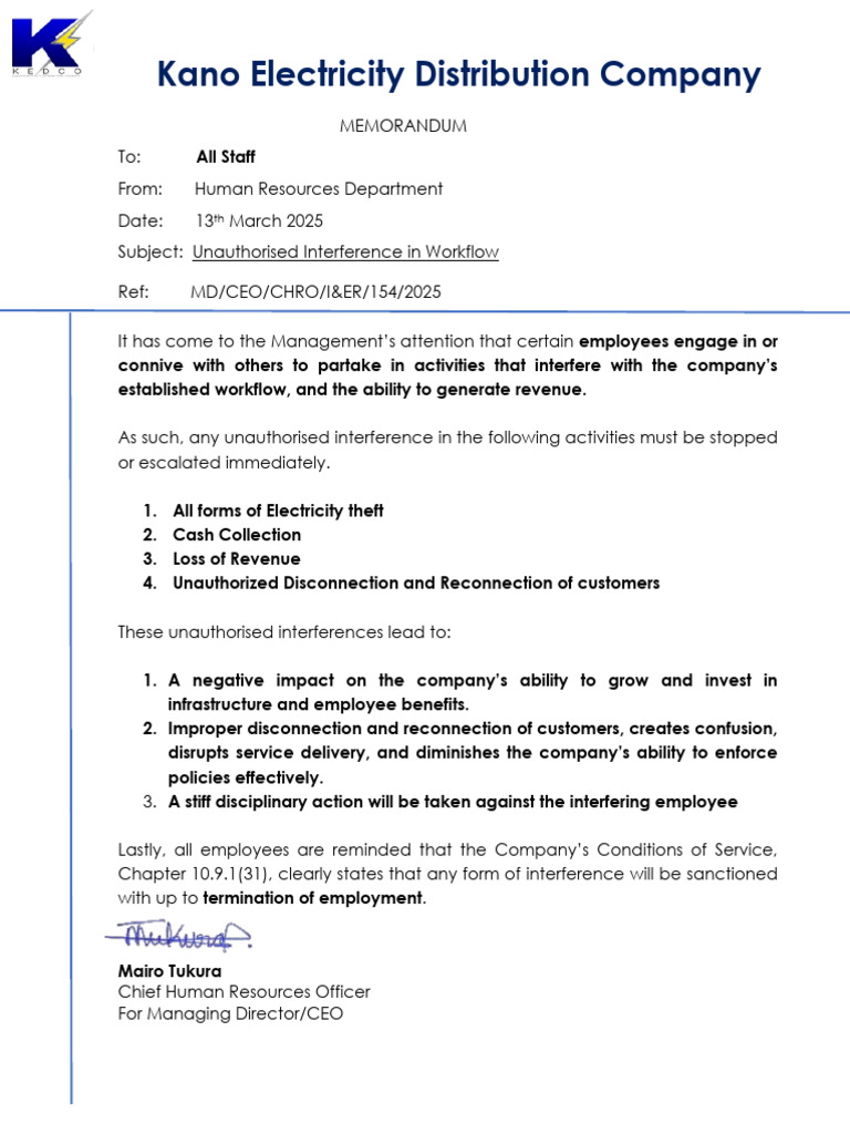 Employee Communication - Interference To Workflow | PDF