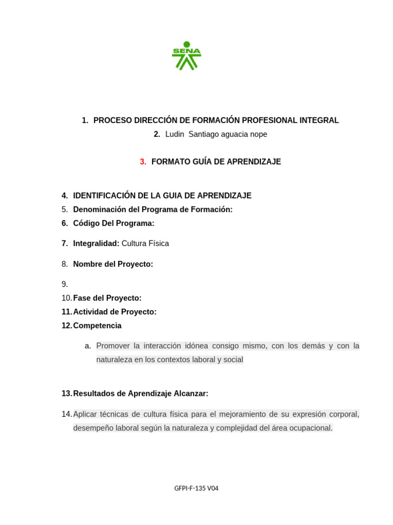 Guia de Aprendizaje Santiago Nope | PDF | Respiración | Obesidad