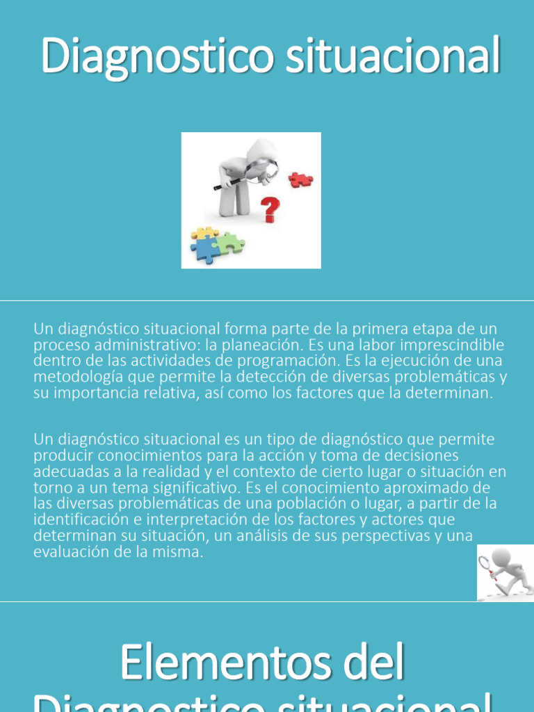 Diagnostico Situacional Diapositivas | PDF | Hospital | Enfermería