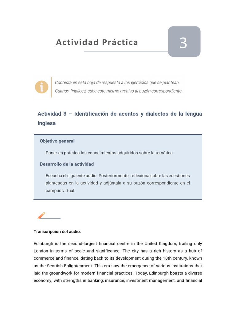 Identificación de Acentos y Dialectos de La Lengua Inglesa - Juan Abel ...