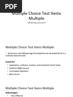 Matching Type Test | PDF | Knowledge | Learning