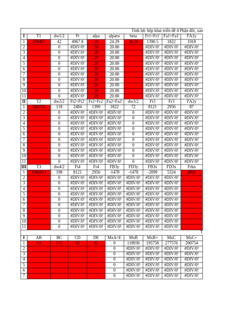 Tính Toán Thiết Kế Trục D16 | PDF