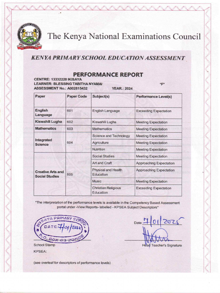 Blessing Kpsea Certificate20250107 | PDF