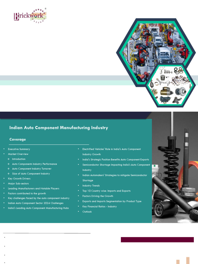 Indian Auto Component Manufacturing Industry | PDF | Electric Vehicle ...
