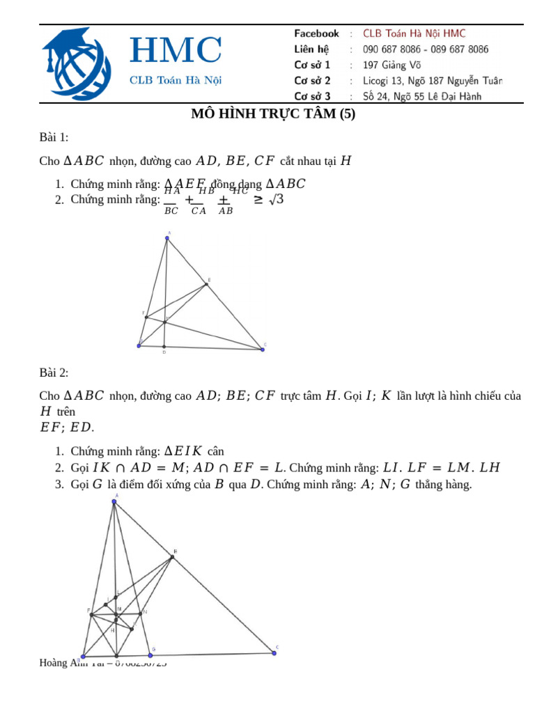 Mô Hình TR C Tâm | PDF