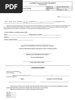 Parent/Guardian Permit Form | PDF | Notary Public | Common Law