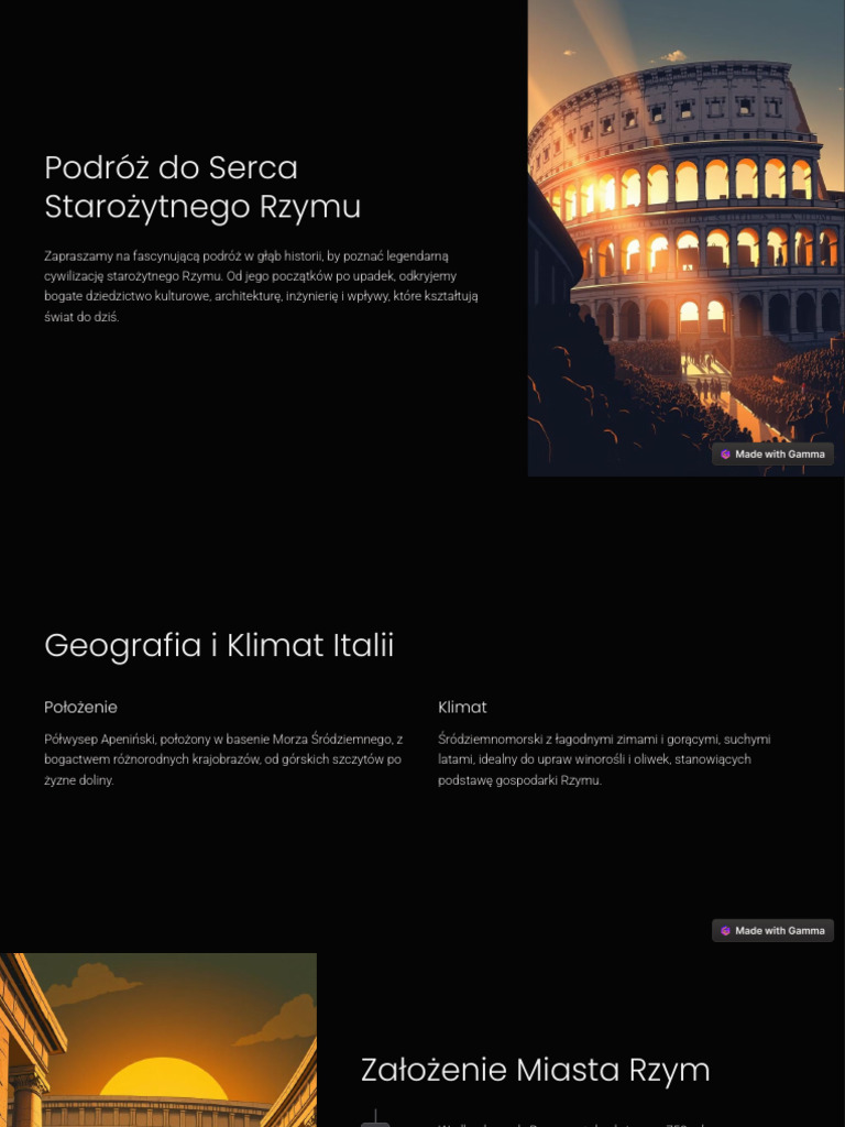 Podroz Do Serca Starozytnego Rzymu | PDF