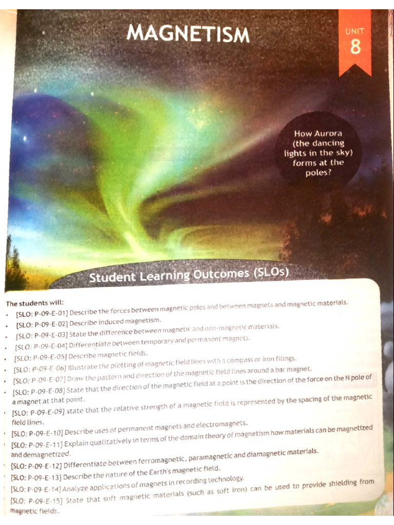 Magnetism - Physics Chapter 8 | PDF