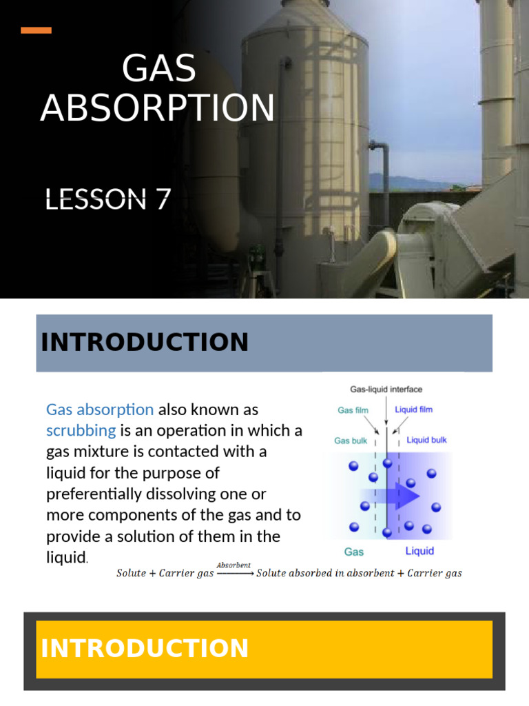 Gas Absorption Techniques and Equipment | PDF | Liquids | Phase (Matter)