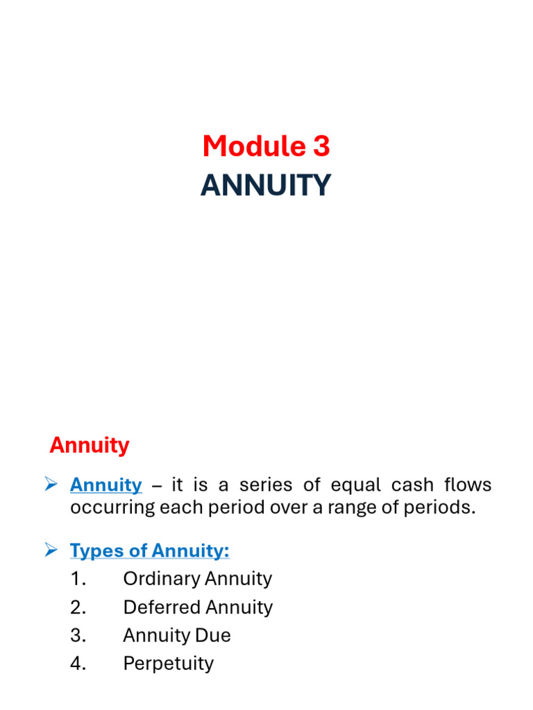 Engineering Economy Module 3 | PDF | Interest | Economies