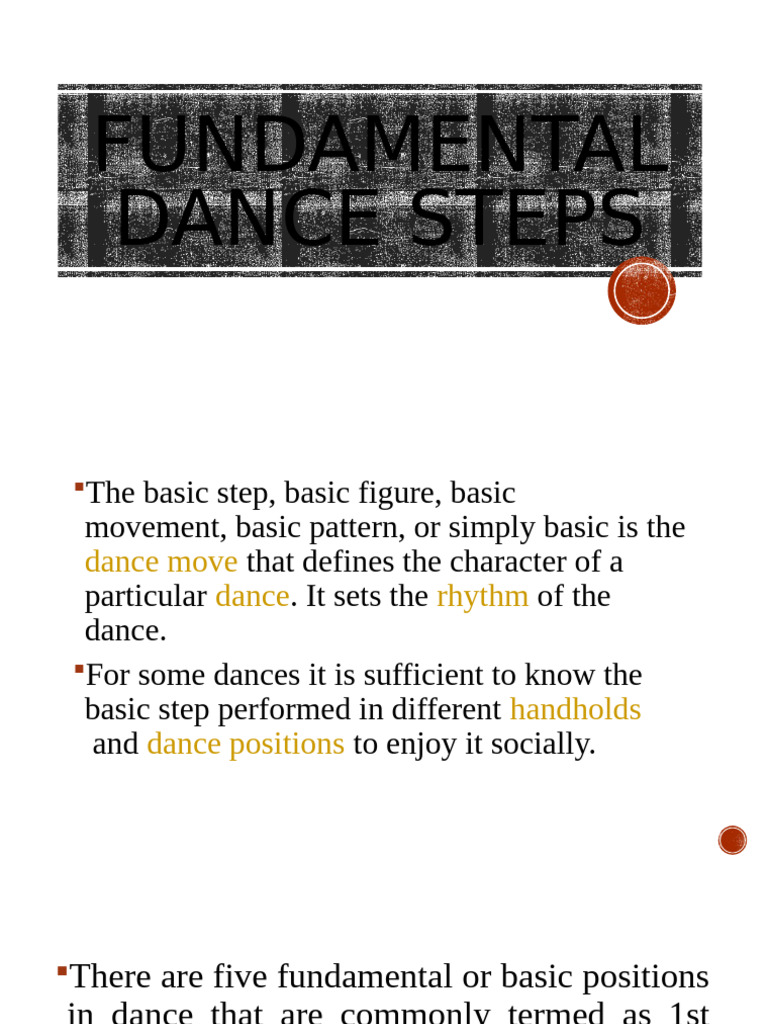 Fundamental Dance Steps | PDF | Dances | Foot