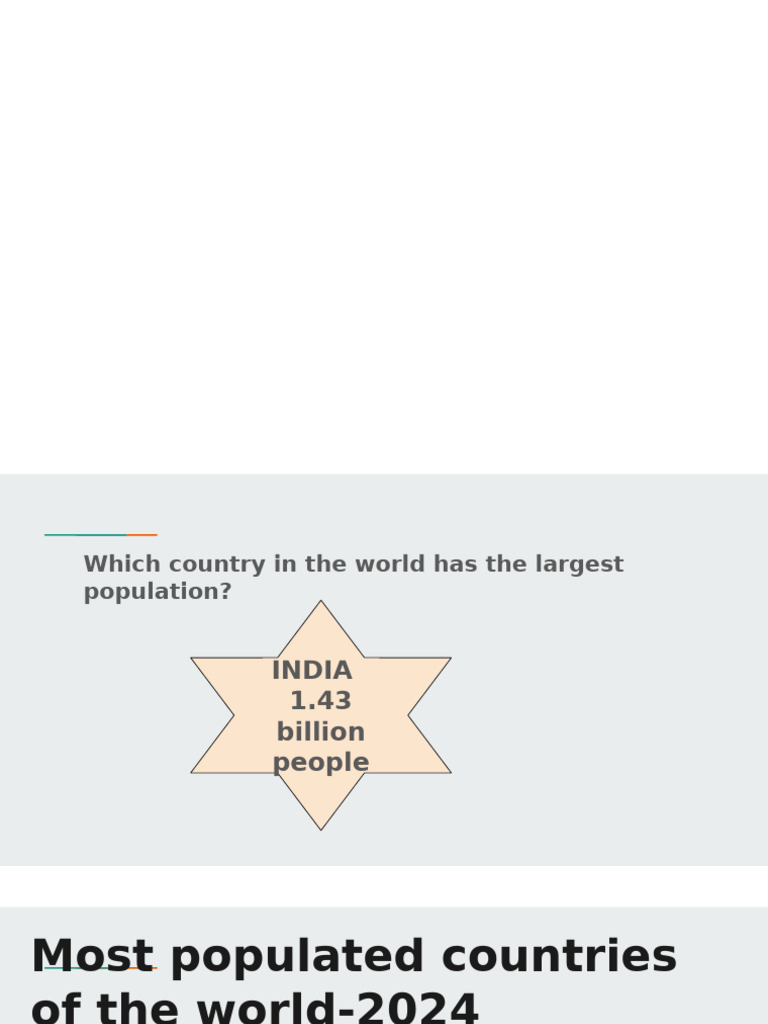 Population Trends of The World | PDF | Population Density | Demography