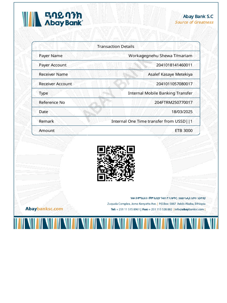 TXN Receipt | PDF