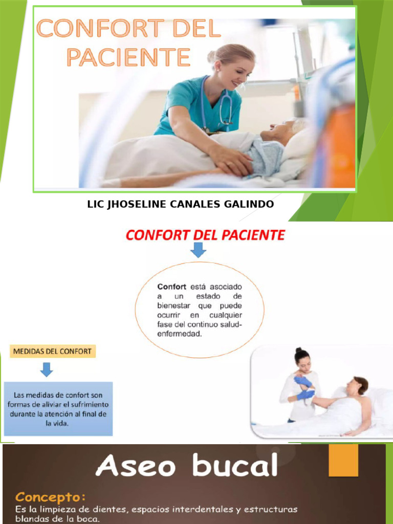 Confort Del Paciente | PDF