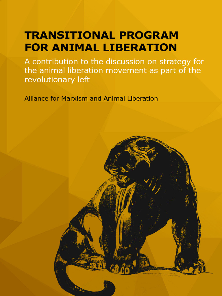 Transitional Program For Animal Liberation | PDF | Socialism ...