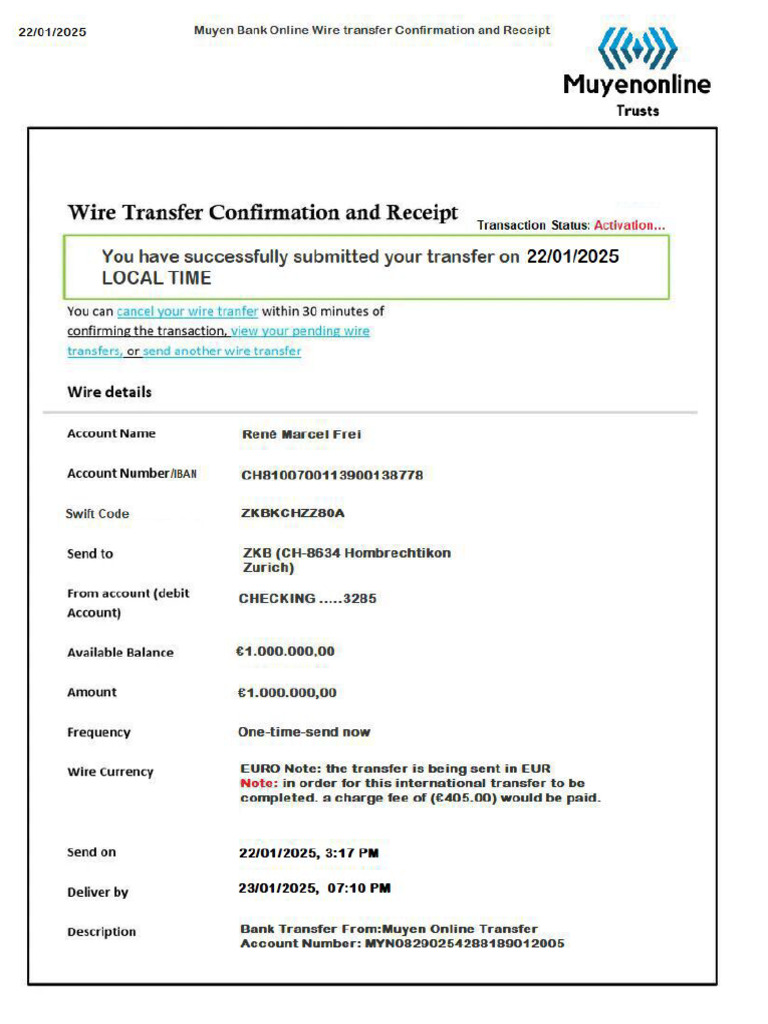 Confirmation Proof. | PDF