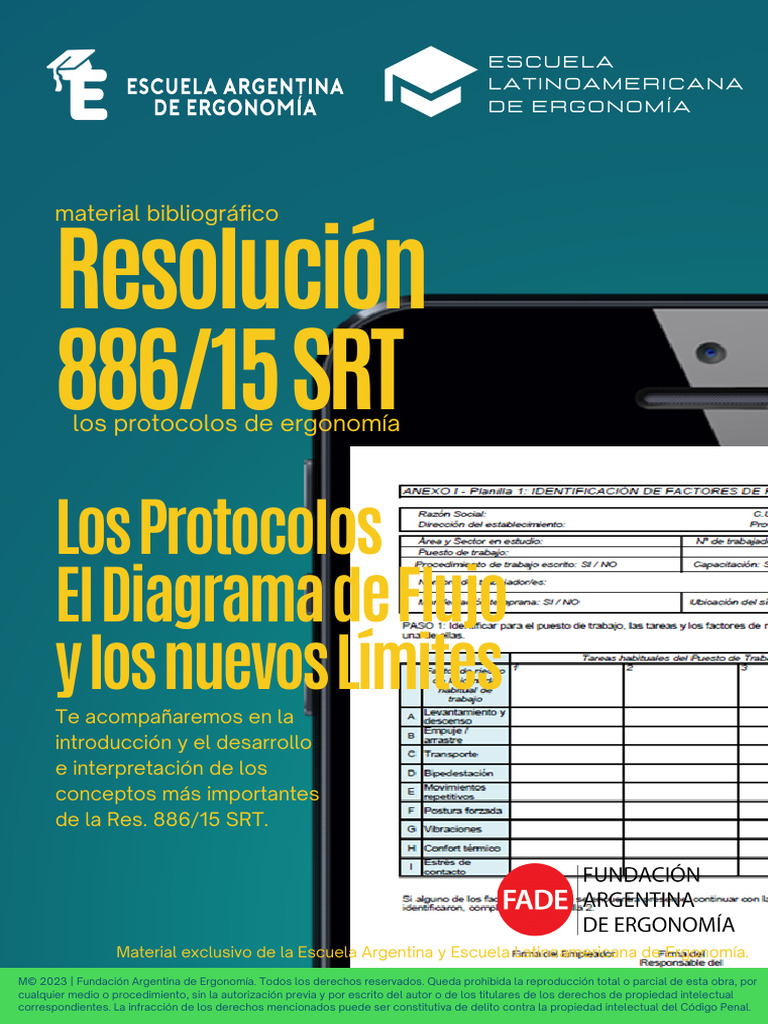 Interpretación de La Resolución 886 SRT | PDF | Seguridad y salud ...