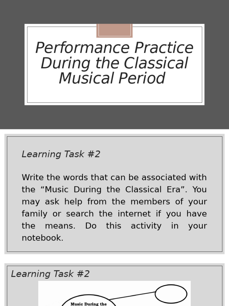 Music of The Classical Musi PART 2 | PDF | Classical Period (Music ...