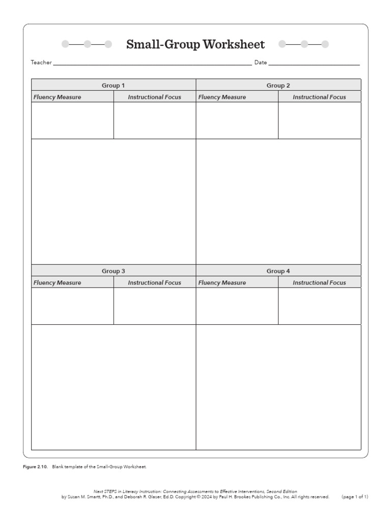 2.10 Small-Group Worksheet | PDF