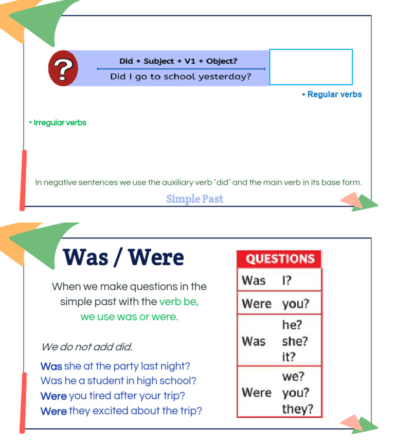 Simple Past Questions | PDF