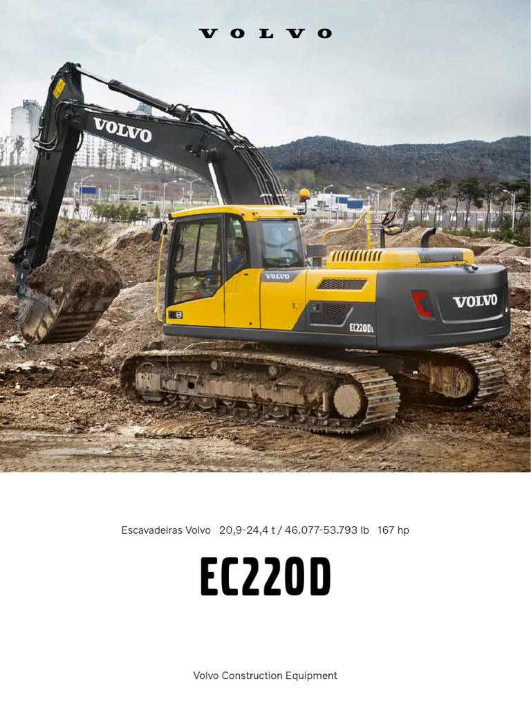 Manual Volvo Ec220d | PDF | Motores | Bomba