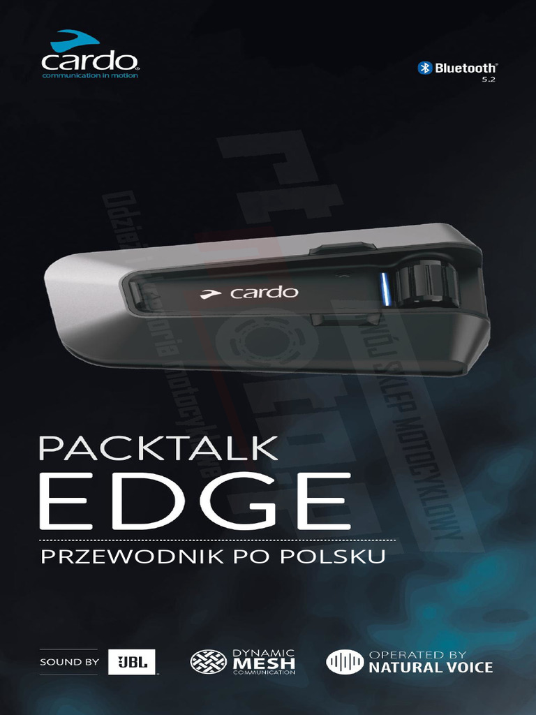 Cardo EDGE-instrukcja | PDF