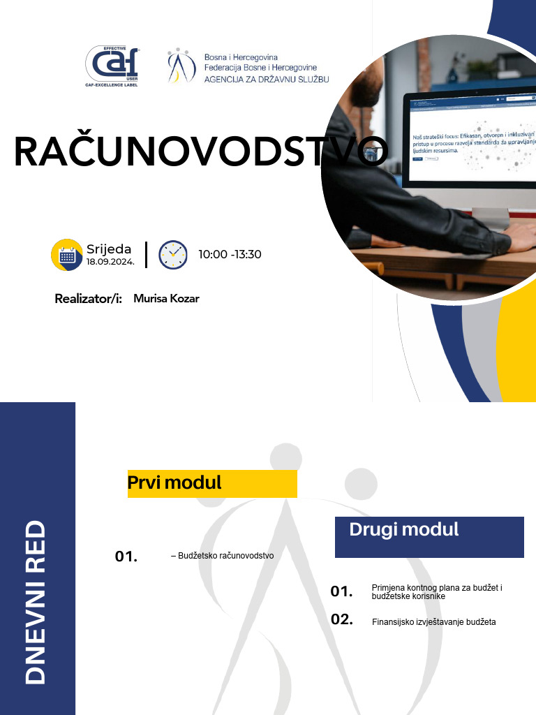 Prezentacija Racunovodstvo I Revizija | PDF