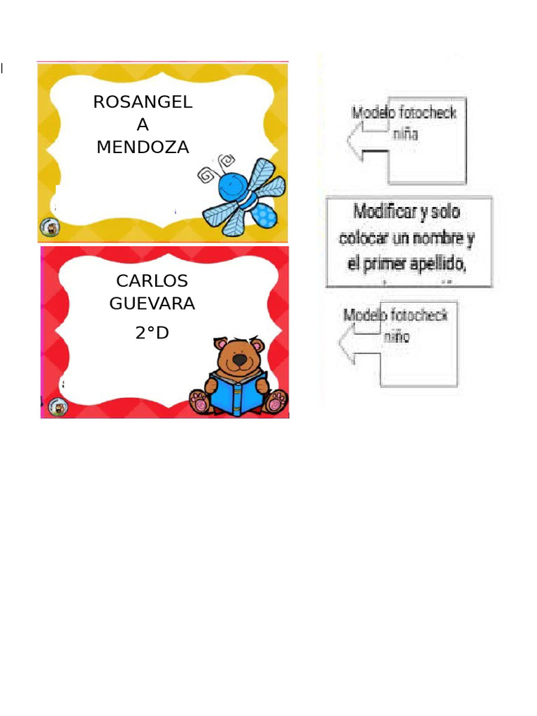 Fotochek Modelo | PDF