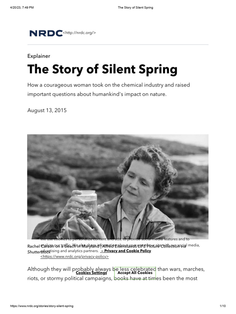 The Story of Silent Spring | PDF