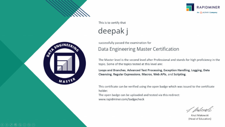 Data Engineering Master | PDF