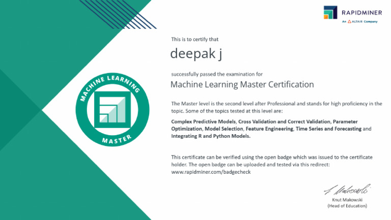 ML Master | PDF