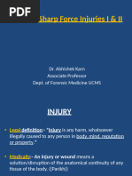 Understanding Skin Abrasions: Types & Causes | PDF | Injury | Wound