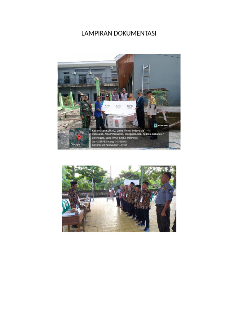 Lampiran Dokumentasi | PDF
