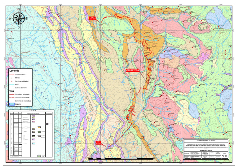 MAPA GEOLOGICO | PDF