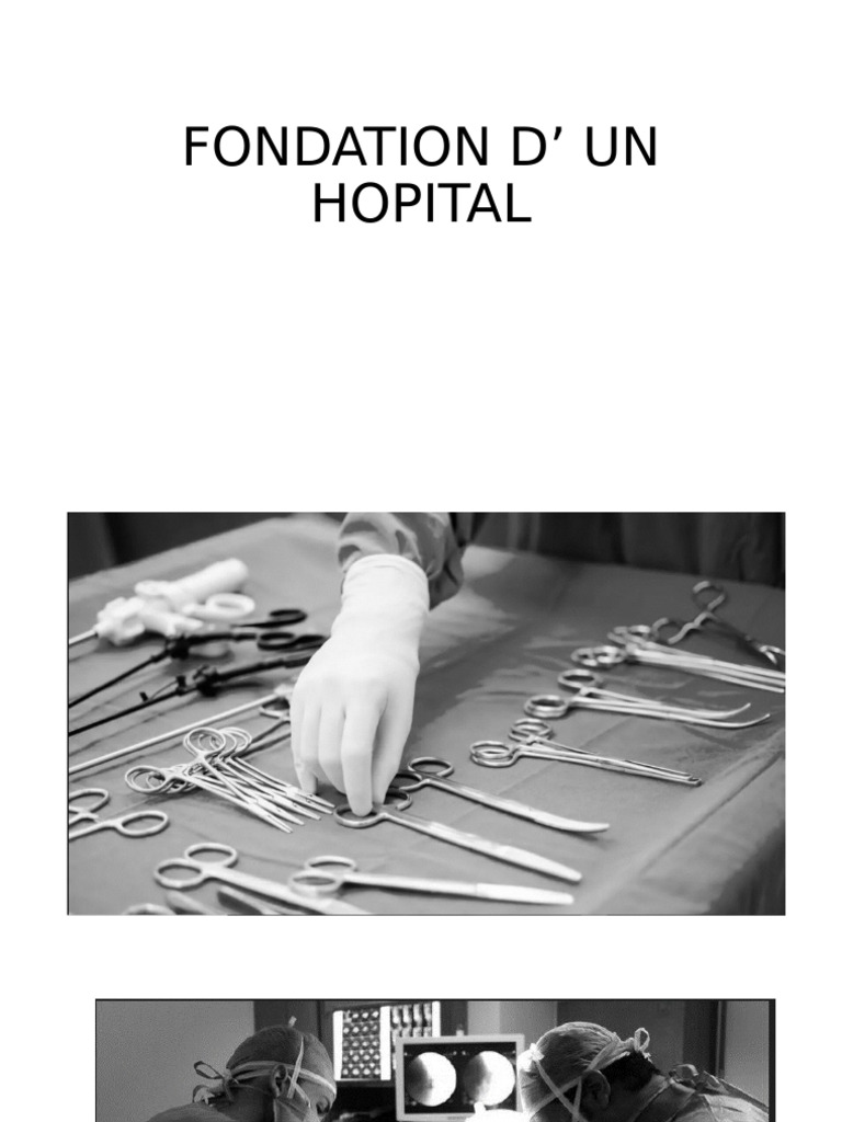 FONDATION D’ UN HOPITAL | PDF