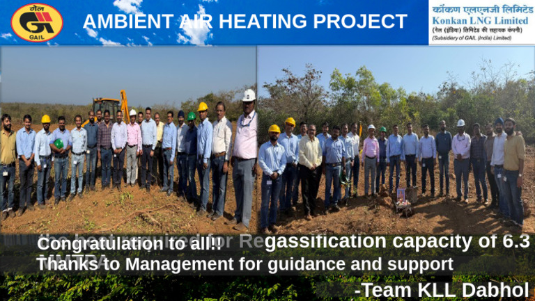 Ground Breaking For Ambient Air Heating System (AAHS) Project at KLL ...