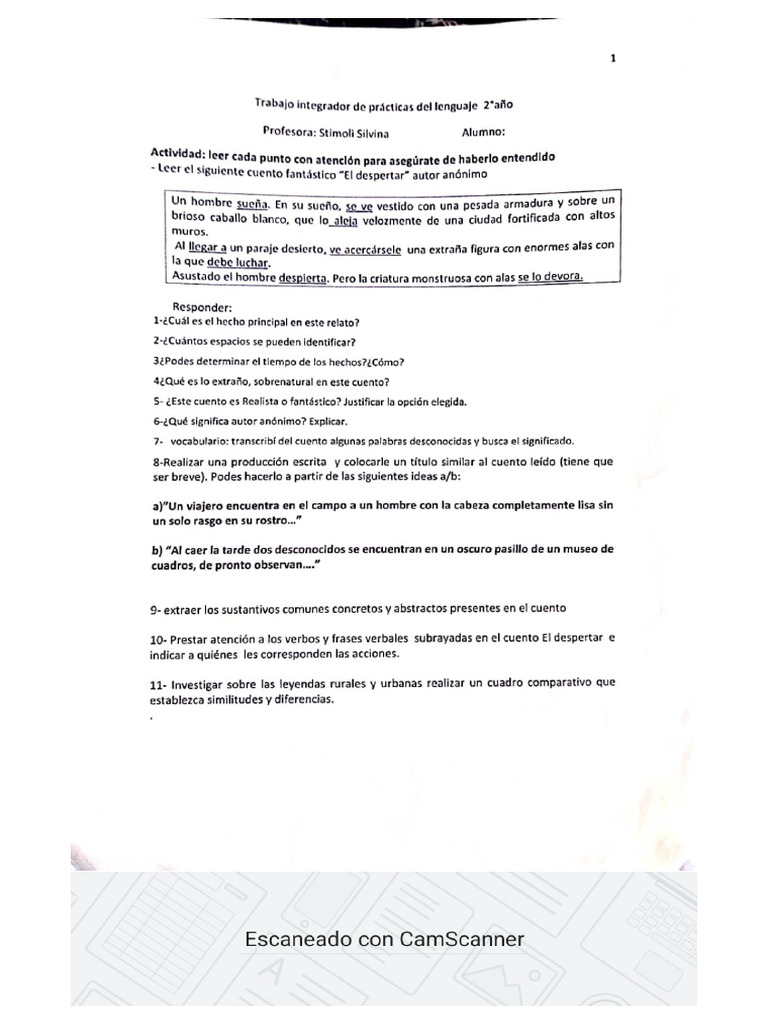 Tp integrador 2°1° | PDF